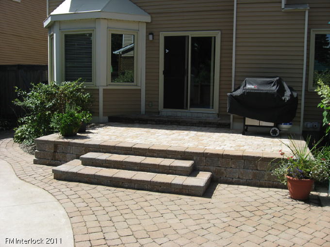 Interlock Patios and Backyards | Photo Gallery | FM Interlock