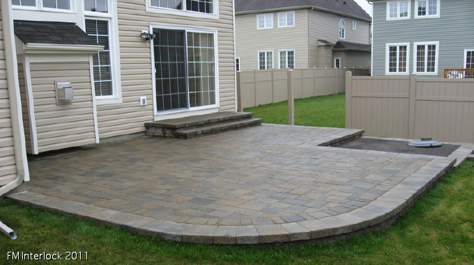 Interlock Patios and Backyards | Photo Gallery | FM Interlock